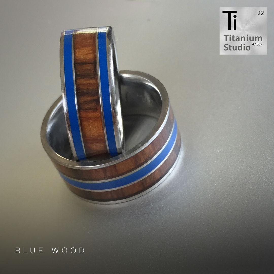 Wood and Blue Resin – Titanium Studios Pty Ltd
